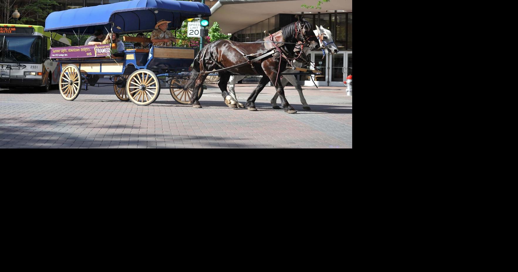 Free summer carriage rides begin July 3 in Downtown Spokane | Spokane ...