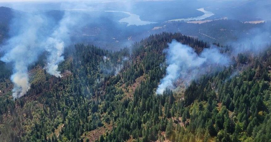 There are currently no active large wildfires in Washington, Oregon ...