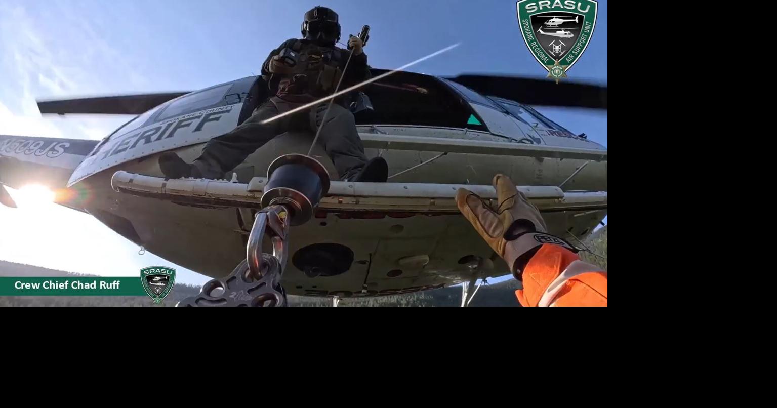 WATCH: SCSO Rescue 3 finds lost hiker in Boundary County | News | kxly.com