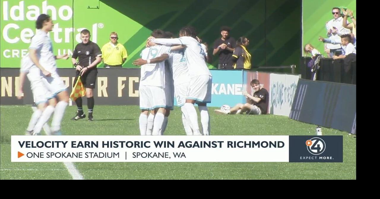 Spokane Velocity win first-ever game 2-1 against Richmond Kickers ...