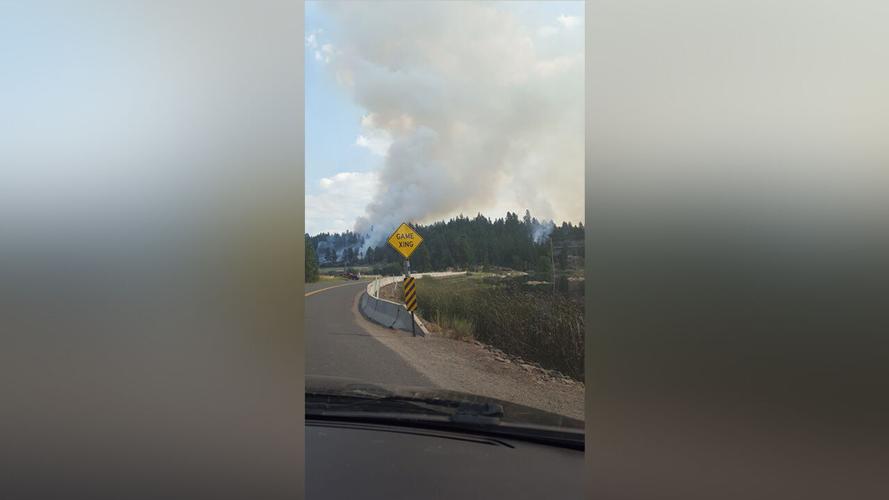 UPDATE: I-90 back open following fire near Cheney | Firewatch | kxly.com