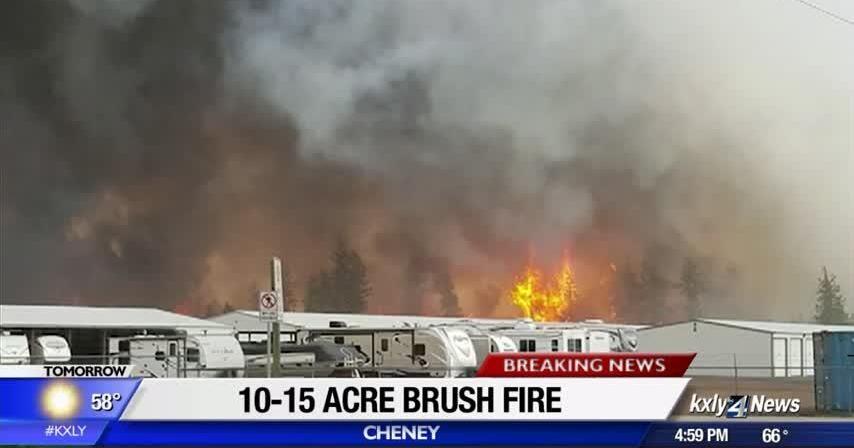 Wildfire near Cheney officially 60% contained, some crews released ...