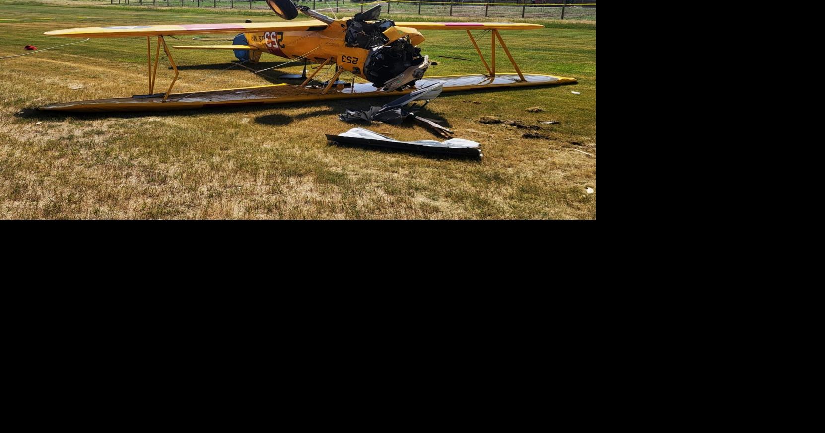 Small antique plane crashes during takeoff in Spokane Valley | News ...