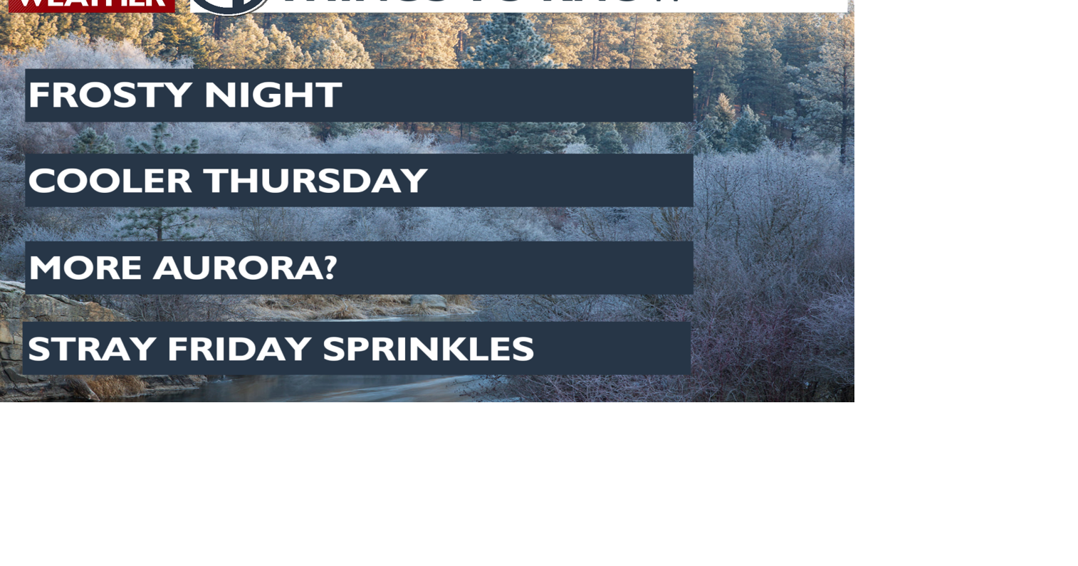 Where you'll wake up to frosty weather Thursday morning -Matt | News ...