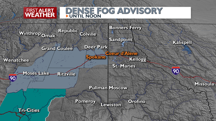 Another Round of Dense Fog then Clouds & Cool to Wrap up the Week ...