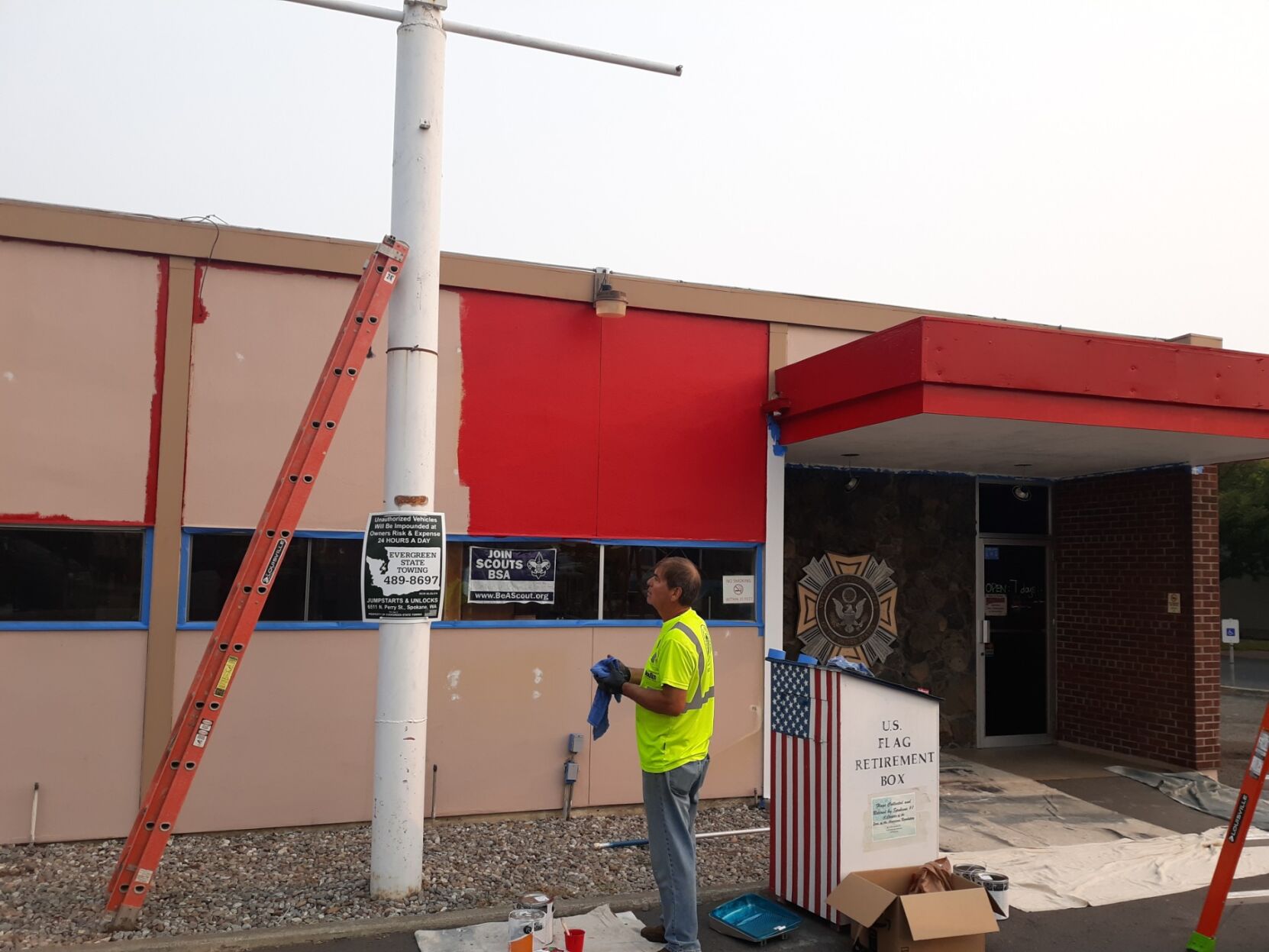 Spokane VFW post 51 building gets new look after fundraising effort ...