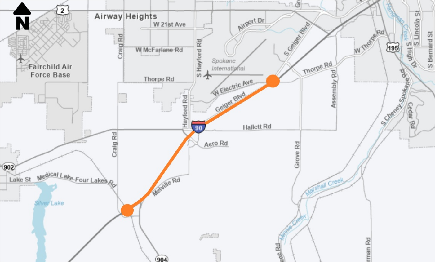 Paving work on I-90 West of Spokane begins Monday night | 92.9 ZZU ...
