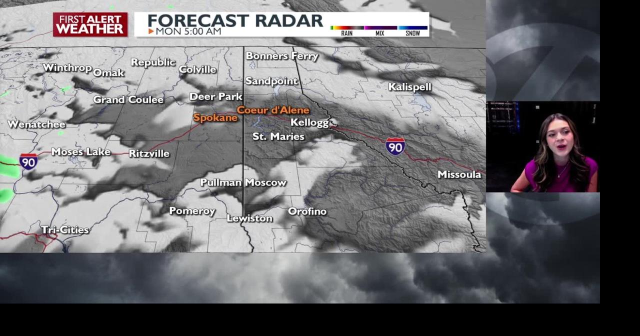 Where we're expecting rain showers today | Video | kxly.com