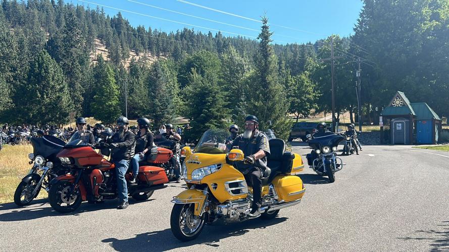 Hundreds gather for memorial ride from Coeur d'Alene to Spokane to ...