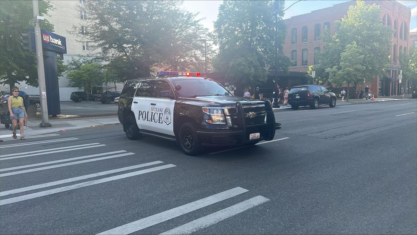 Spokane Falls Boulevard reopened after multiple No Kings protesters ...