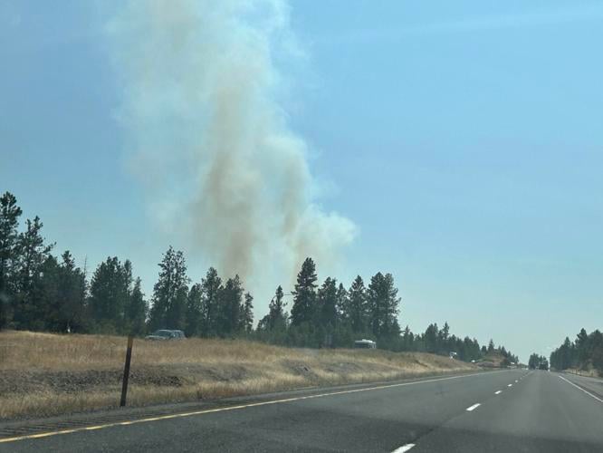 Firefighters stop spread of Columbia Basin Fire near Tyler, Highway 904 ...