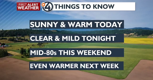 Mother's Day Weekend, Sunny and Very Warm | Weather | kxly.com
