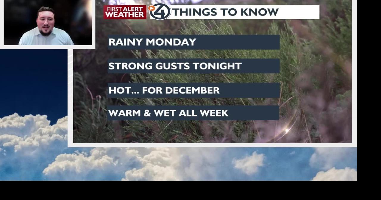 Rainy day turns into a blustery night with strong winds 🍃 | Local News ...