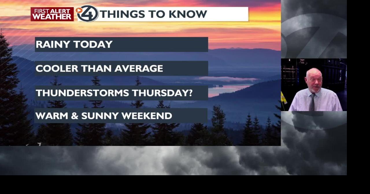 Rain for today and rain showers for Thursday - Mark | Weather | kxly.com