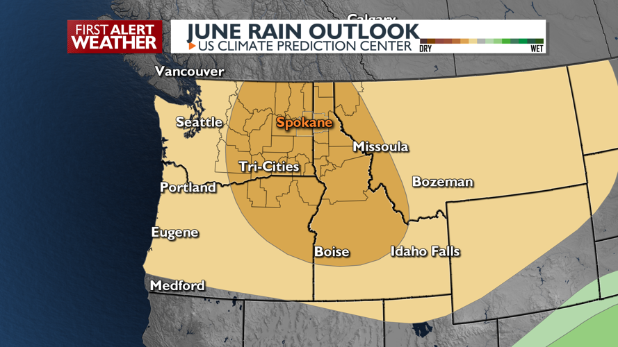 June climate outlook: Summer arrives early this year | Firewatch | kxly.com