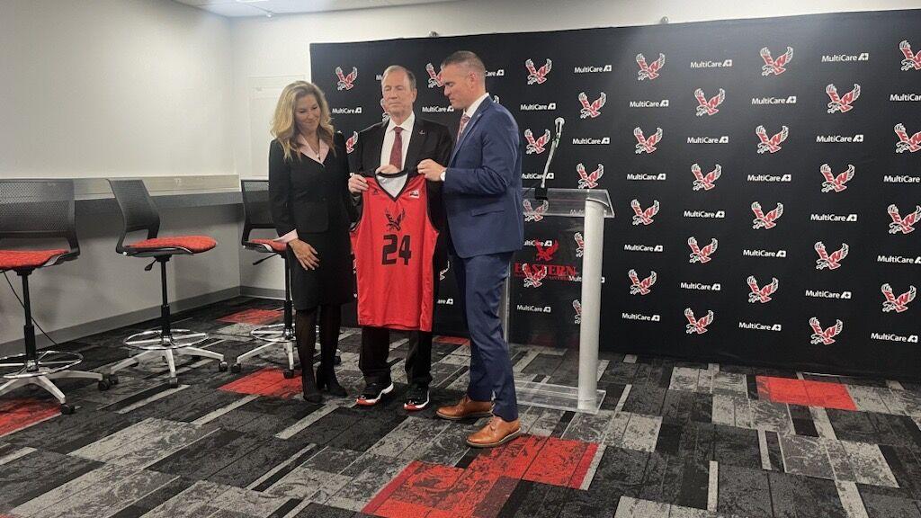 Dan Monson thrilled to return home as Eastern Washington basketball ...