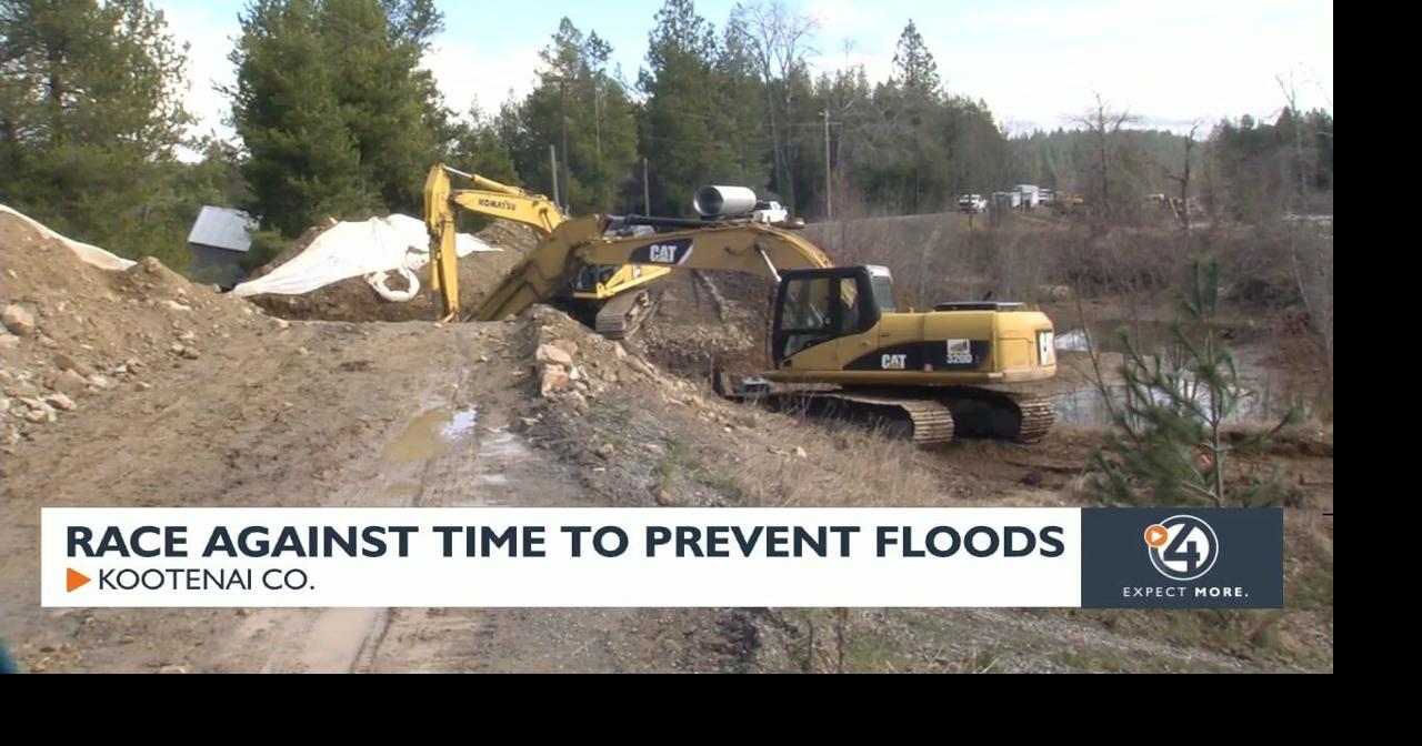 Crews race to repair damaged river levy in Kootenai County | News ...