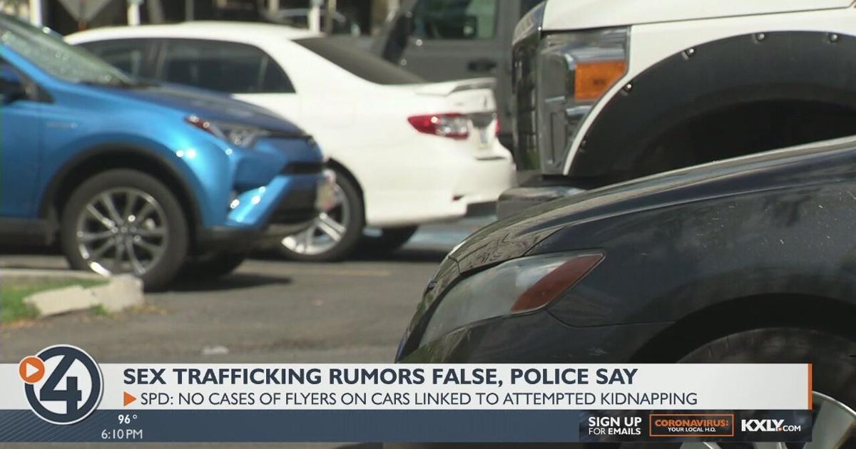 Sex Trafficking Rumors In Spokane False Police Say Crime