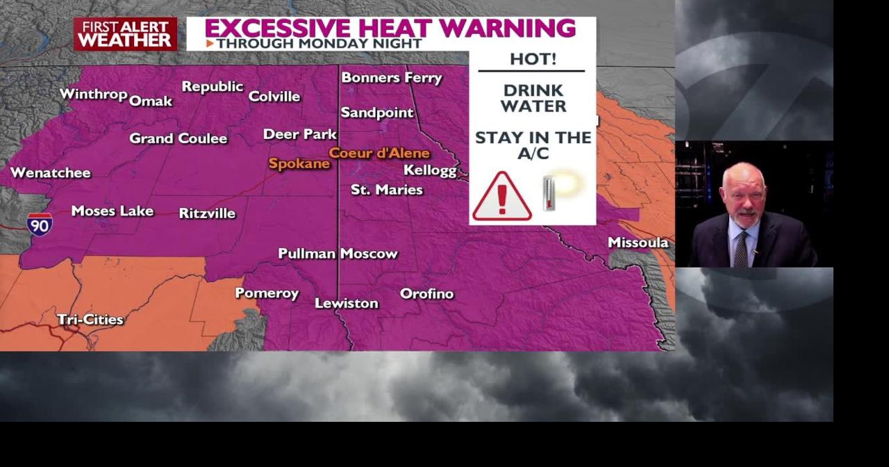 Weather Alert Day for Monday, heat will come to an end later this week ...