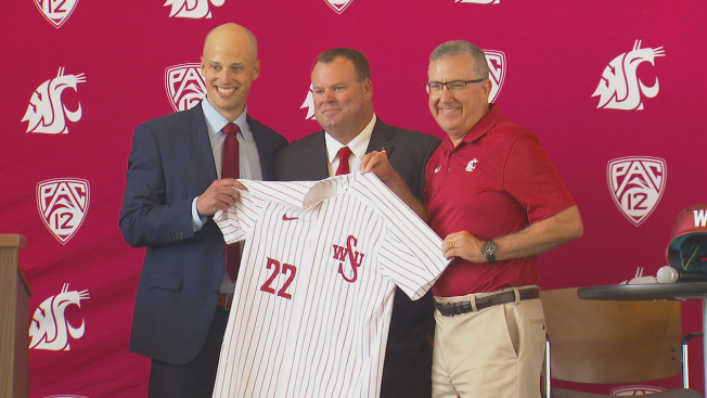 WSU introduces Nathan Choate as new baseball coach | Sports | kxly.com