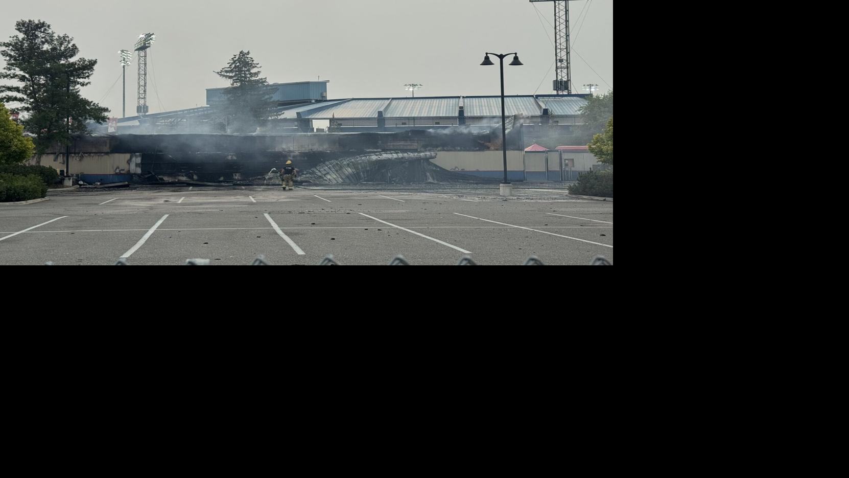 Fire at Avista Stadium destroys main concession stand | News | kxly.com