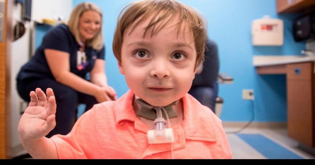 Voice box surgery helps 2-year-old born without larynx or airway ...