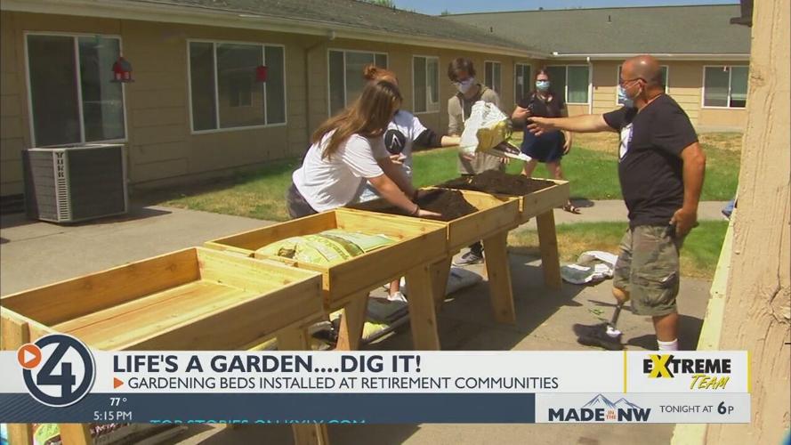 Extreme Team: Residents at local retirement communities enjoy new gardening beds | Extreme Team ...
