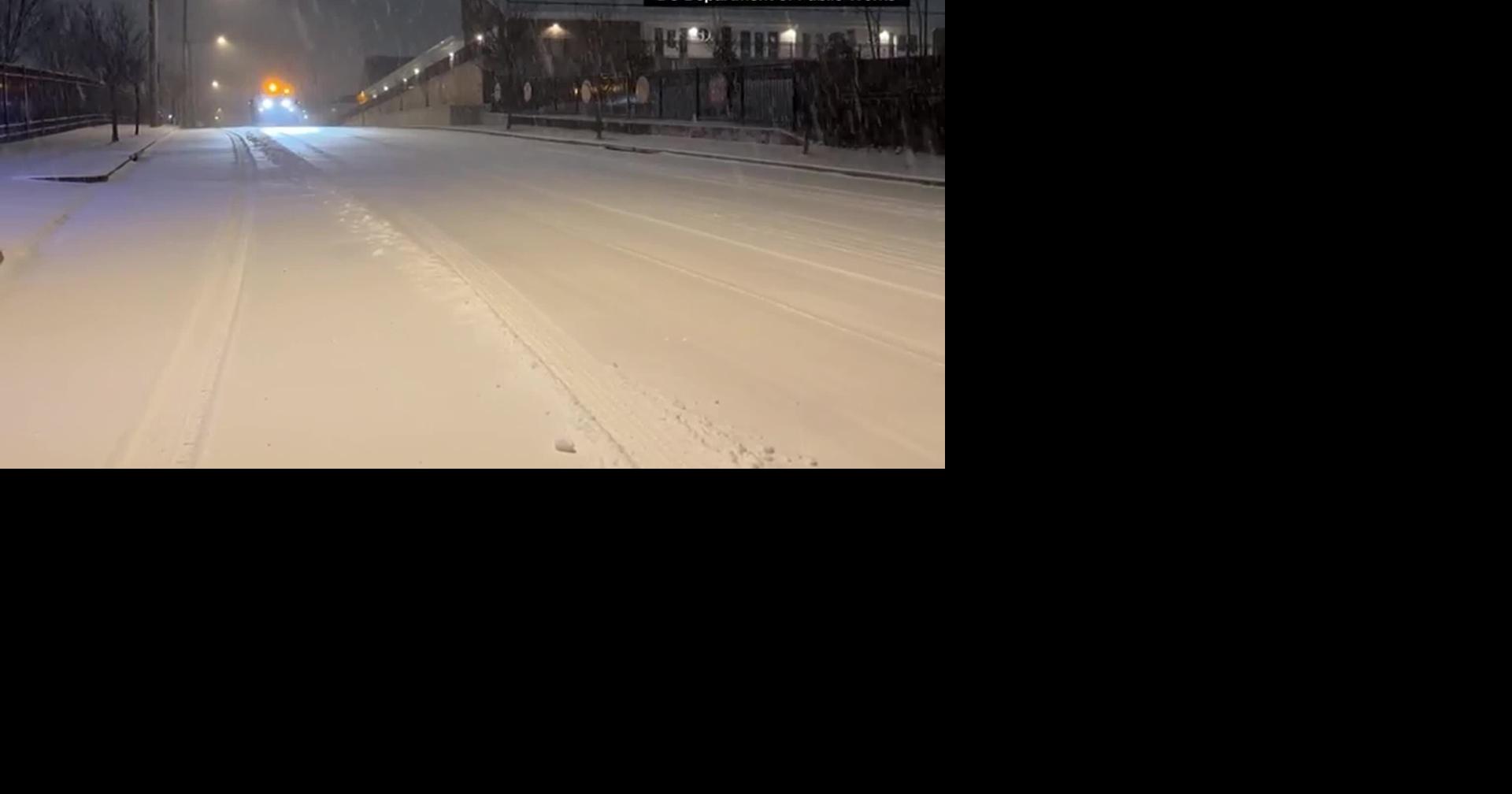 RAW: DC: WINTER STORM/SNOW REMOVAL IN DC | National & World | kxly.com