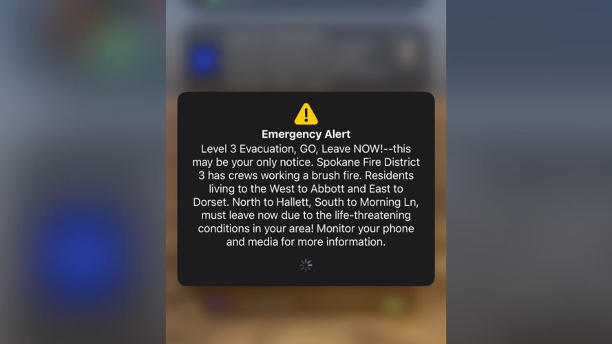 Did you receive an emergency alert about the wildfire? Here's why ...