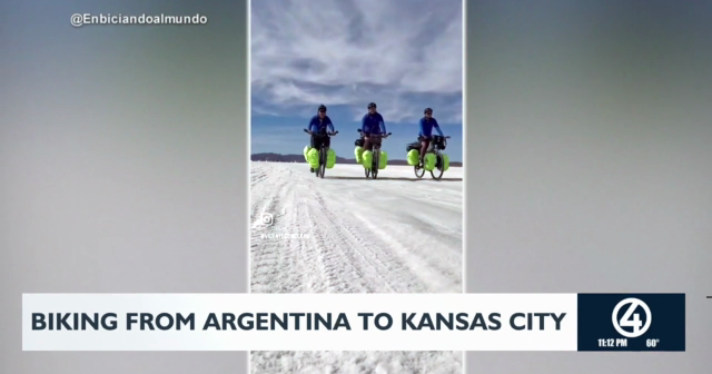 Three Friends Bike from Argentina to Kansas City, Earning World Cup ...