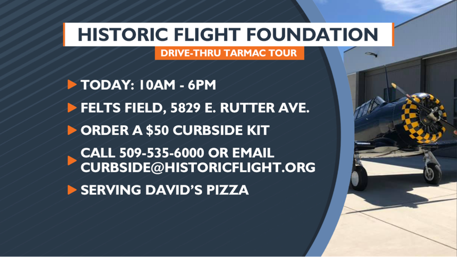 Take a ‘drive-thru’ tour on the tarmac at Felts Field | Local News ...