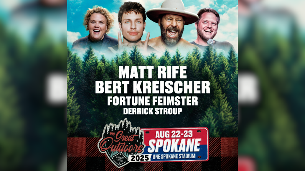 Bert Kreischer, Matt Rife headline Great Outdoors Comedy Festival ...