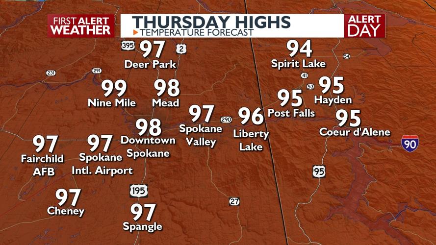 ⚠WEATHER ALERT DAY: Hot, dry and breezy weather produce critical fire ...