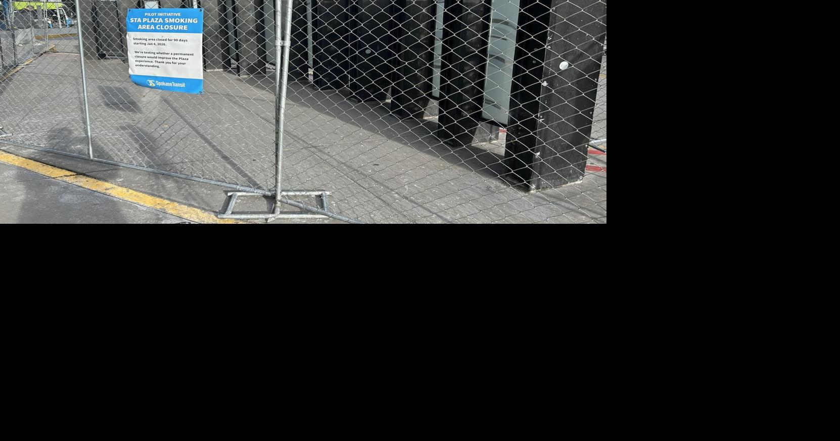 Spokane Transit closes downtown smoking area in safety pilot program ...