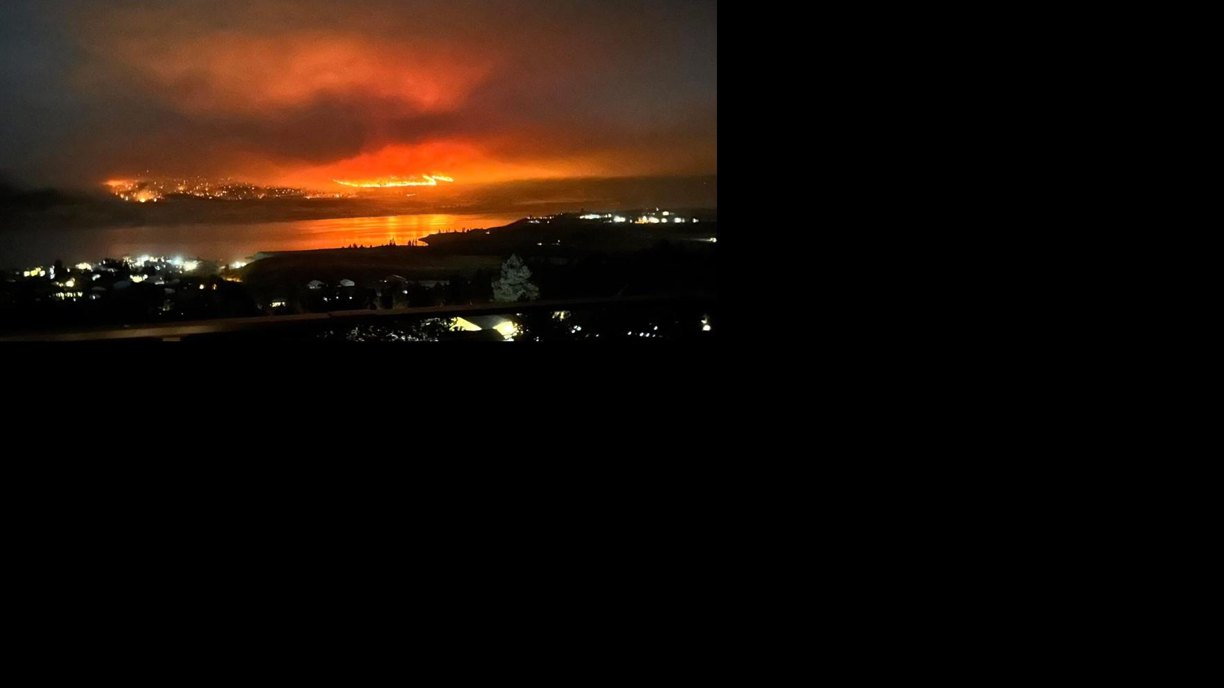 Wildfire burning on Colville Reservation grows rapidly overnight with ...