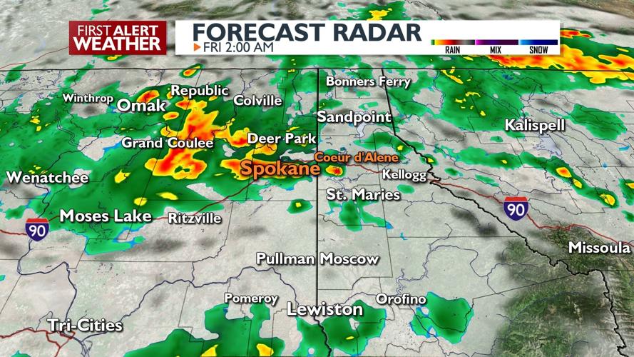 🚨WEATHER ALERT: the threat of thunderstorms with heavy rain continues ...