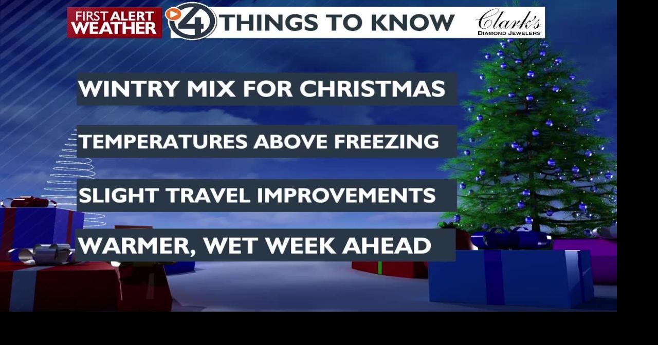 Temperatures rise above freezing on Christmas Day – Matt | Forecast ...