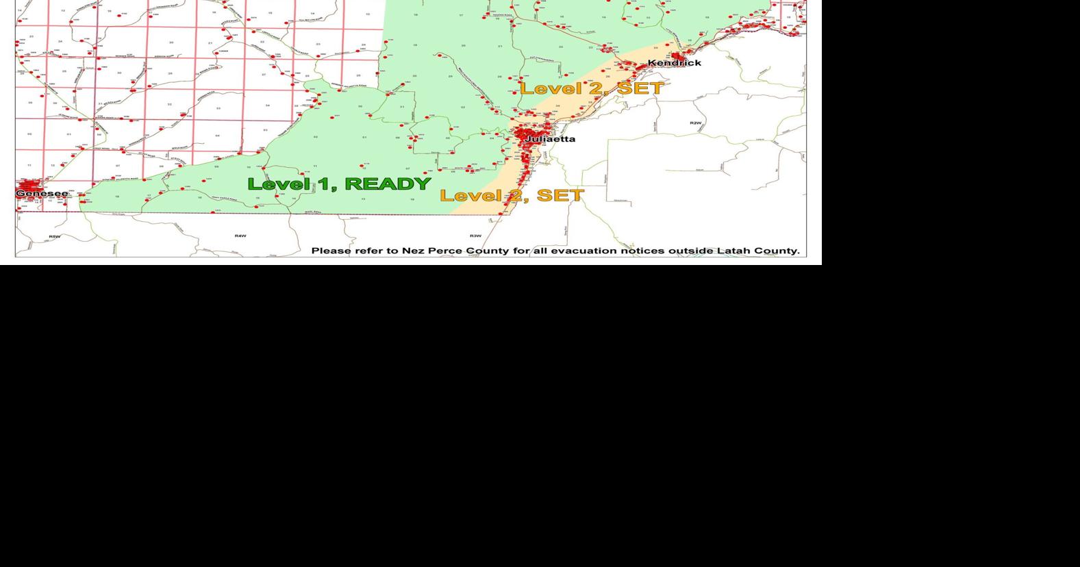 Evacuations lowered for Gwen Fire, Juliaetta residents can return home ...