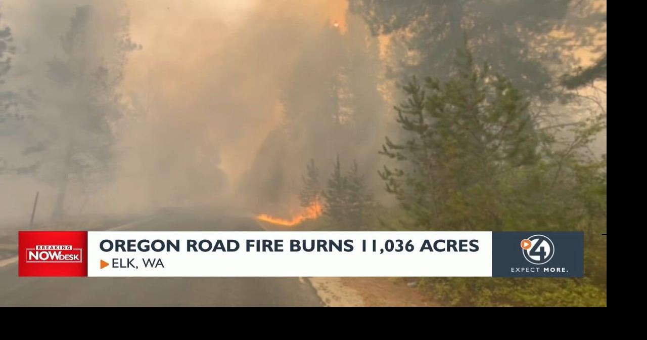 FIREWATCH: Oregon Road Fire burns over 11,000 acres near Elk | News ...