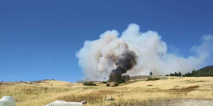 Goddard Road Fire burns 815 acres near Rice, 65% contained | Firewatch ...