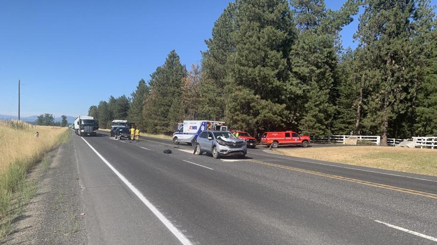 3-car crash cleared from Highway 395 near Half Moon Road | Local News ...