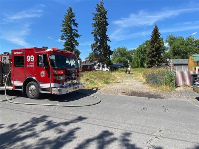 1 taken to hospital after suffering serious burns from fire in North ...