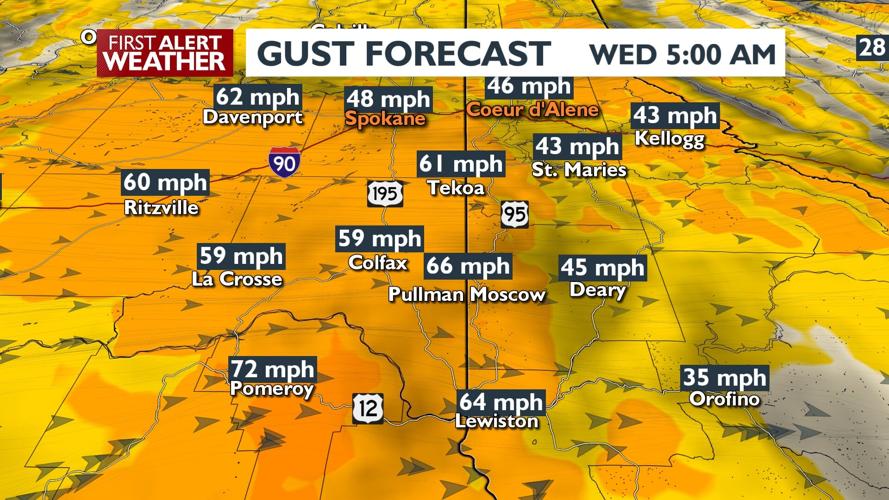 🚨Weather Alert Day: Dangerous wind storm arrives Tuesday night - Kris ...