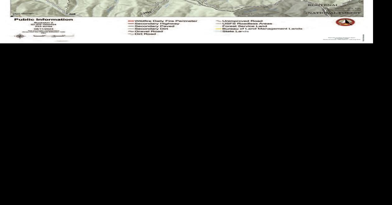 Buckskin 2 Fire PIO Map | | kxly.com