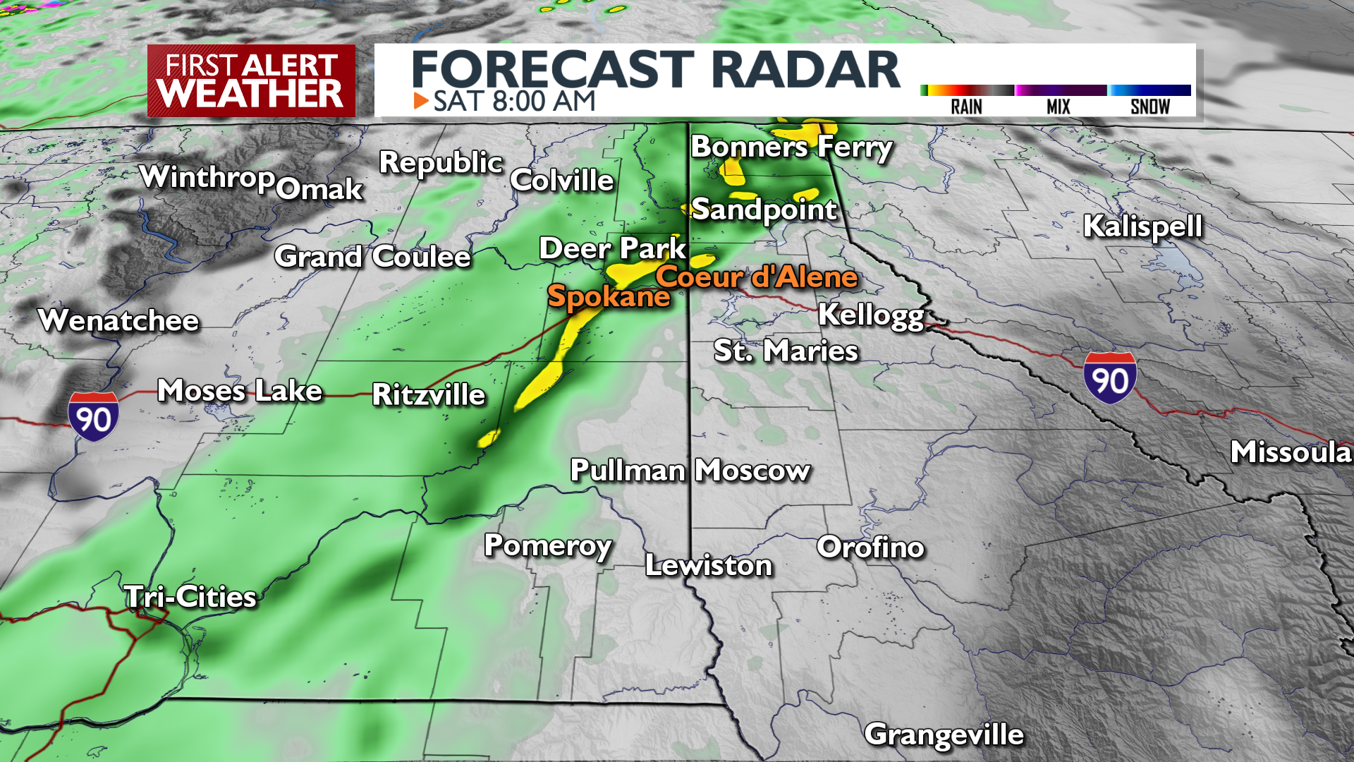 Rain is coming, but most of us have to wait a little bit longer⏱️🌧️ ...