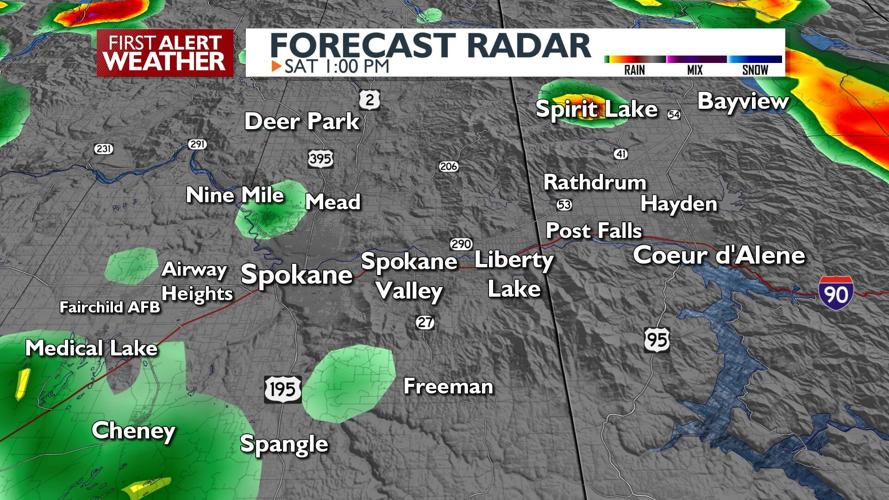 Showers and thunderstorms return Saturday! Keep your First Alert ...