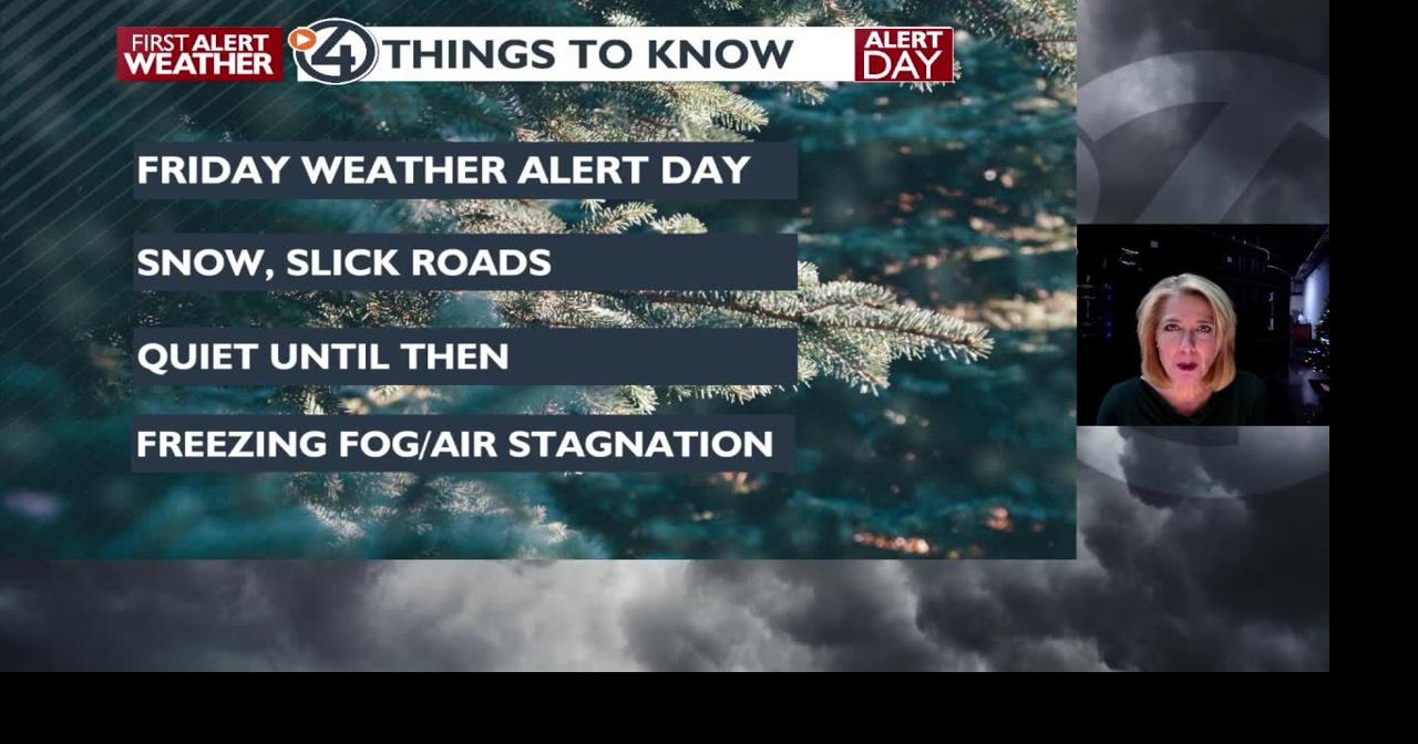 ⚠Dense Fog Advisory for Wednesday morning - Weather Alert Day for snow ...