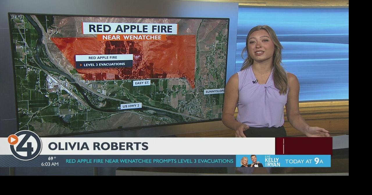 Red Apple Fire near Wenatchee prompts Level 3 evacuations, threatens ...