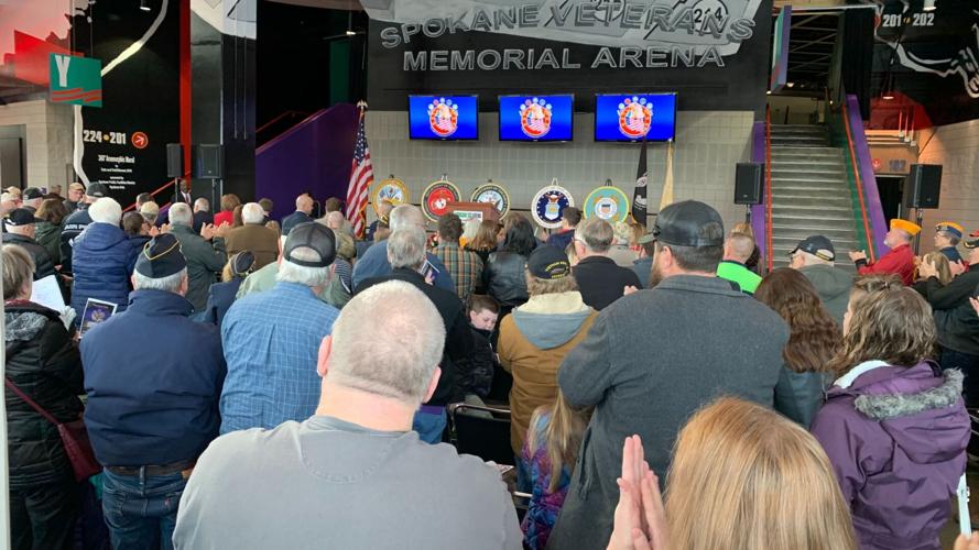 PHOTOS: Veterans honored at ceremonies around the Inland Northwest ...