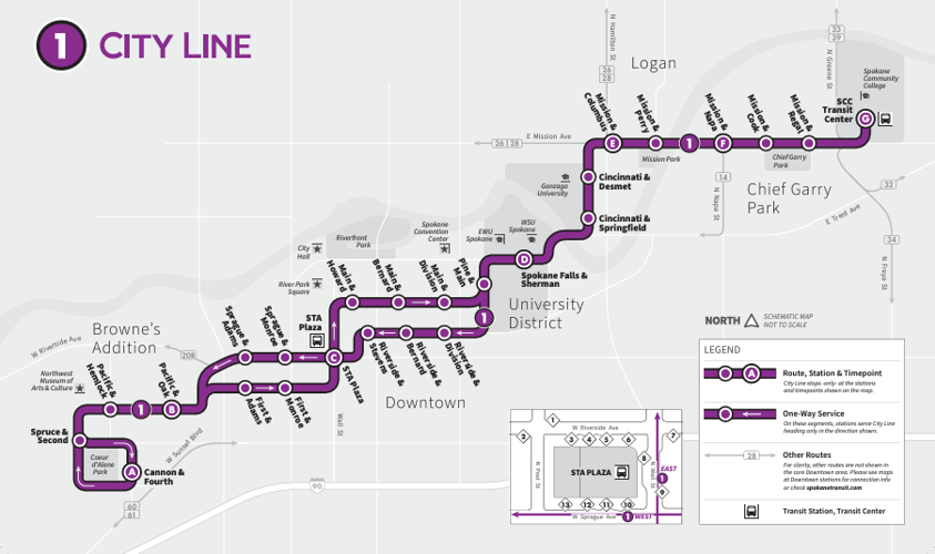 City Line reaches 500,000 rides milestone in Spokane | News | kxly.com